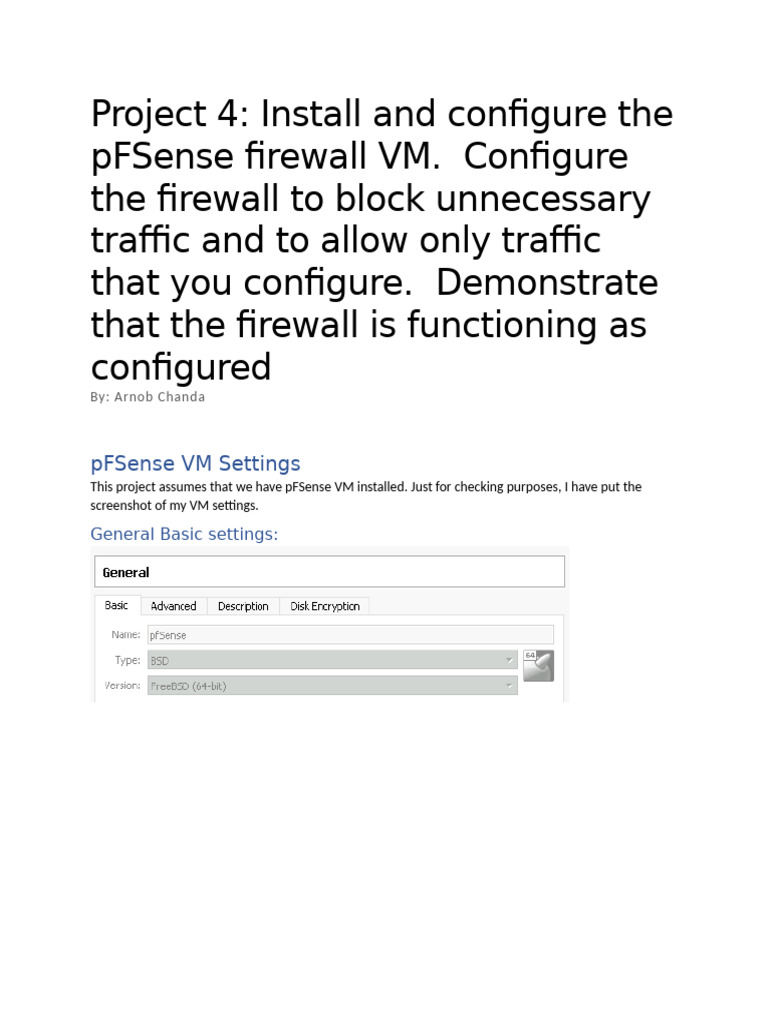 Project 4 | PDF | I Pv6 | Ip Address
