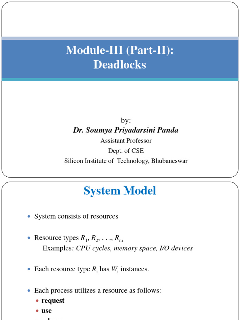 Os Module Iii Part Ii Download Free Pdf Process Computing Concurrency Computer Science