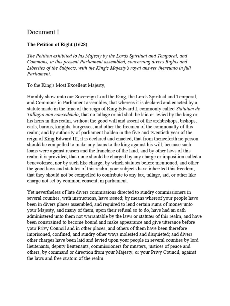 15.charles I and The English Civil War - Readings | PDF | Law Of The ...