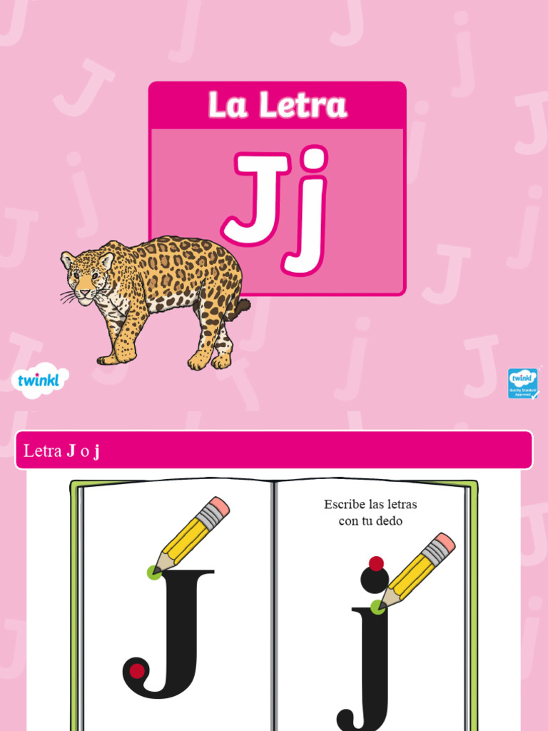 Letra J | PDF