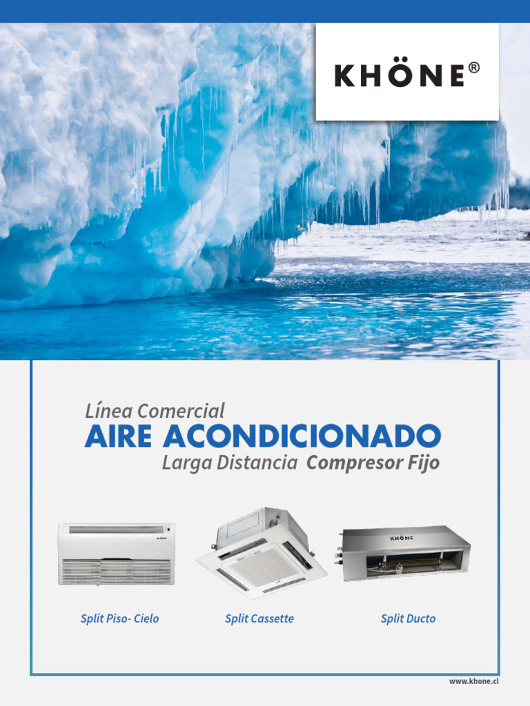 Ficha Tecnica EAA Khone Piso Cielo Cassette Ducto On Off 2 6 2020 Ok - Compressed | PDF ...