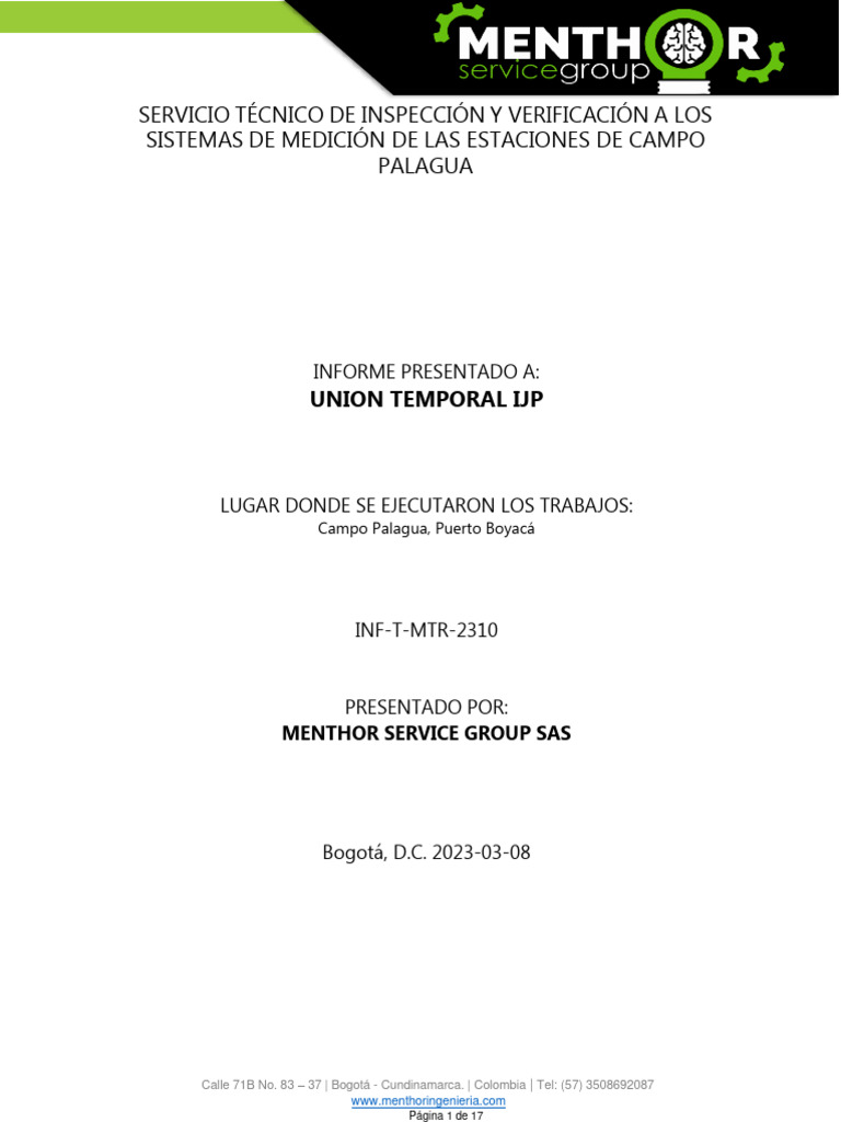 Inf-T-Mtr-2302 FB107 | PDF | Medición | Metrología
