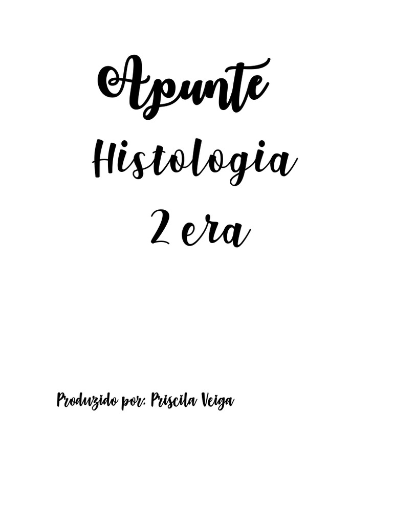 Apunte-2 Era - Histologia | PDF | Corazón | Sistema inmune
