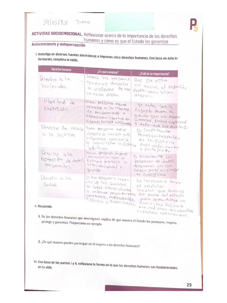 Act.2 PG 29 Ciencias Sociales | PDF