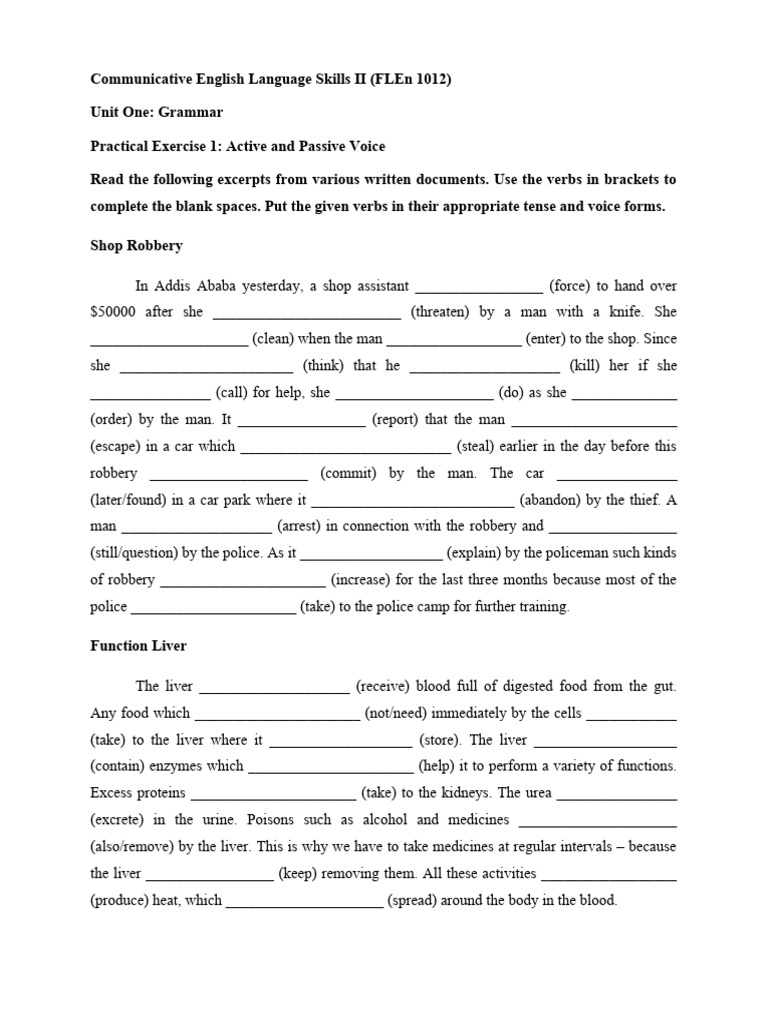 1 Communicative English Language Skills II | PDF | Grammatical Tense ...
