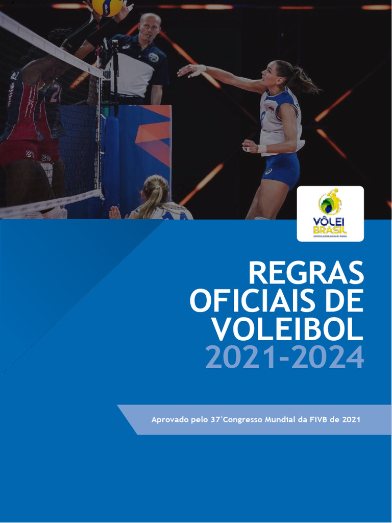 Regras Oficiais de Voleibol 2021-2024 | PDF | Voleibol