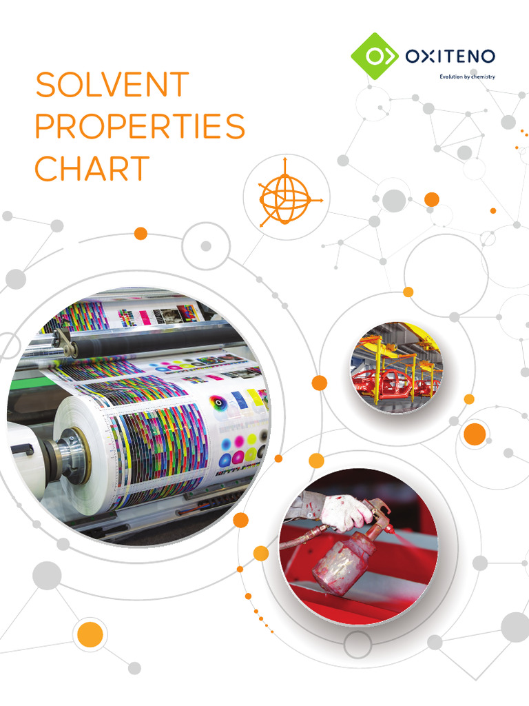 Oxiteno - Solvents Properties Chart - ENG | PDF | Volatile Organic ...