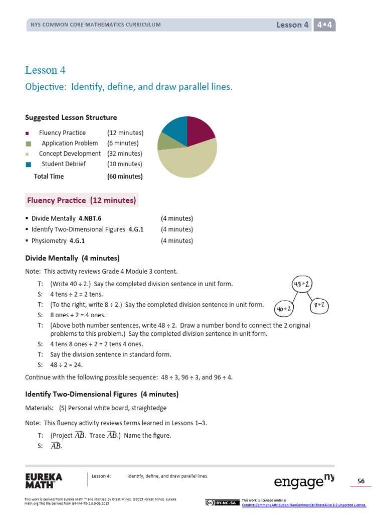 Math g4 m4 Topic A Lesson 4 | PDF | Mathematics | Angle