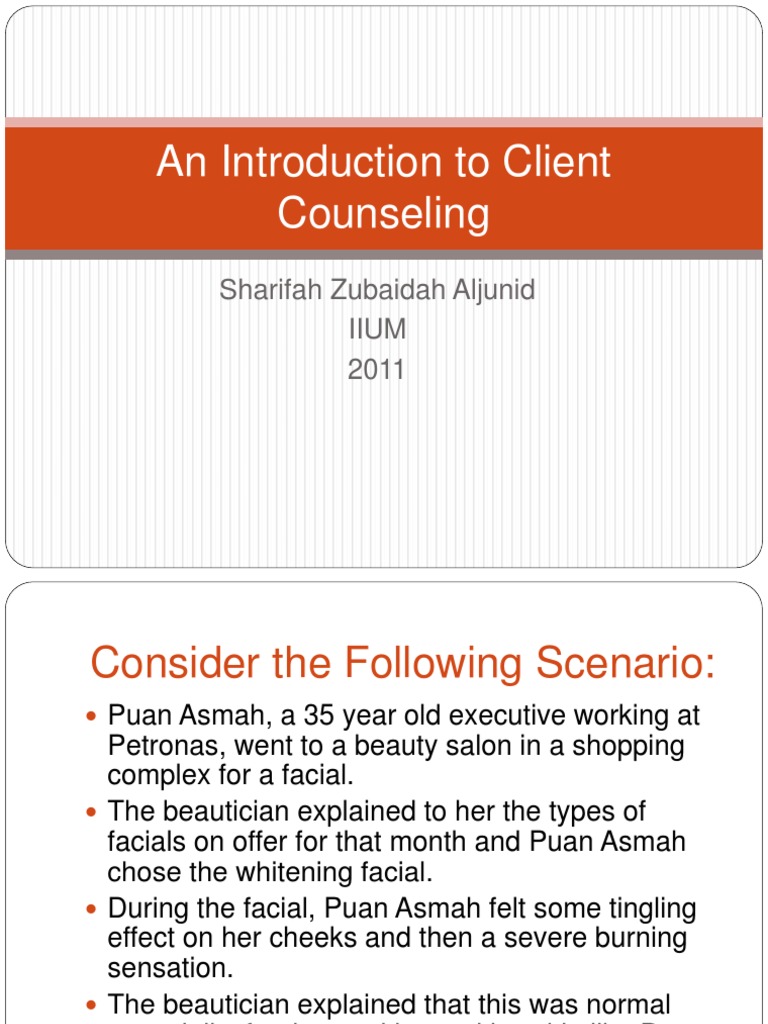 Introduction to Client Counseling | PDF | Lawyer | Simulation