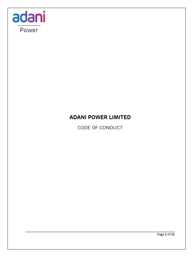02 Code of Conduct | PDF | Board Of Directors | Regulatory Compliance 02 Code of Conduct | PDF | Board Of Directors | Regulatory Compliance