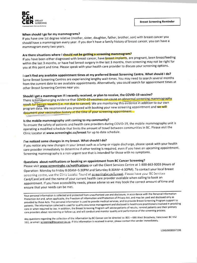 Mamo Gram | PDF | Mammography | Breast Cancer