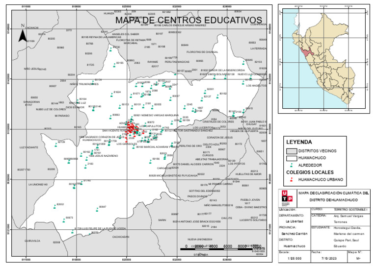 Mapa de Centros Educativos | PDF
