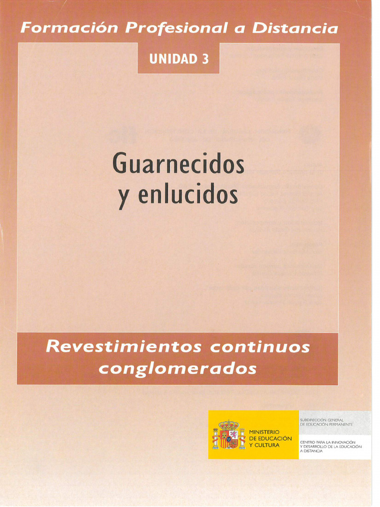 U3.Guarnecidos y Enlucidos | PDF