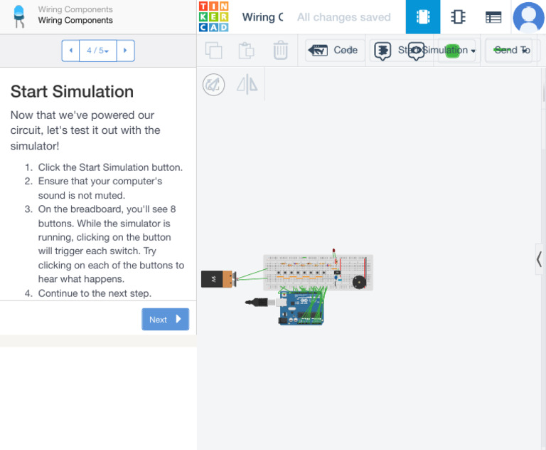 Circuit Design Wiring Components Tinkercad | PDF