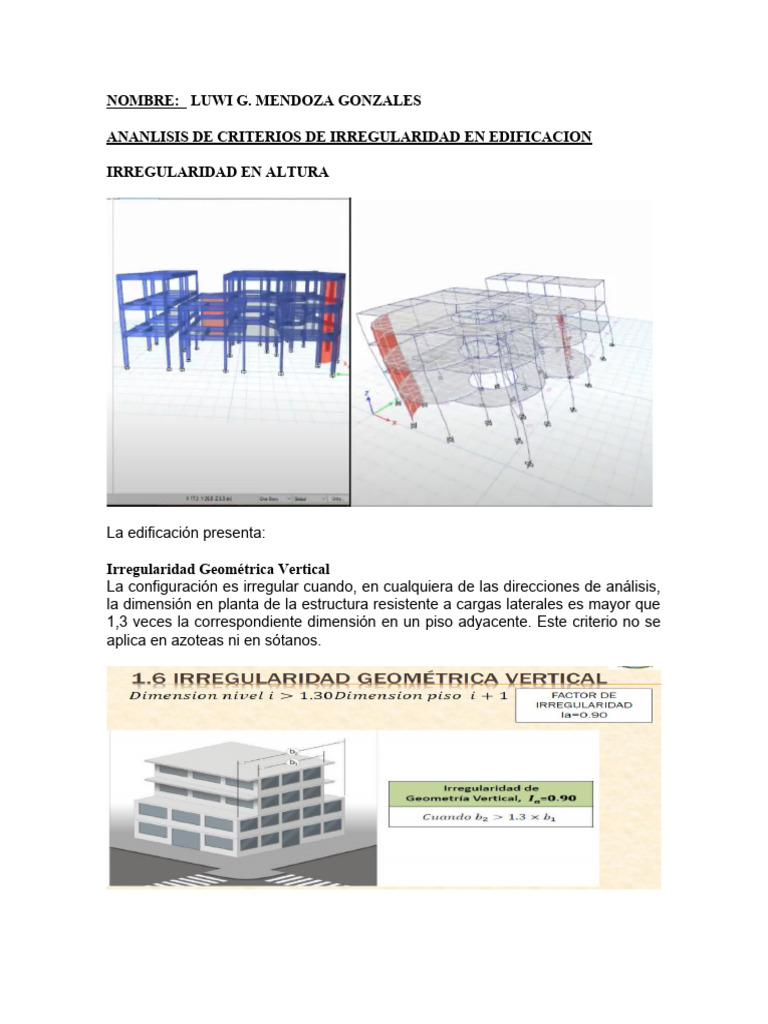 Analisis de Irregularidad | PDF