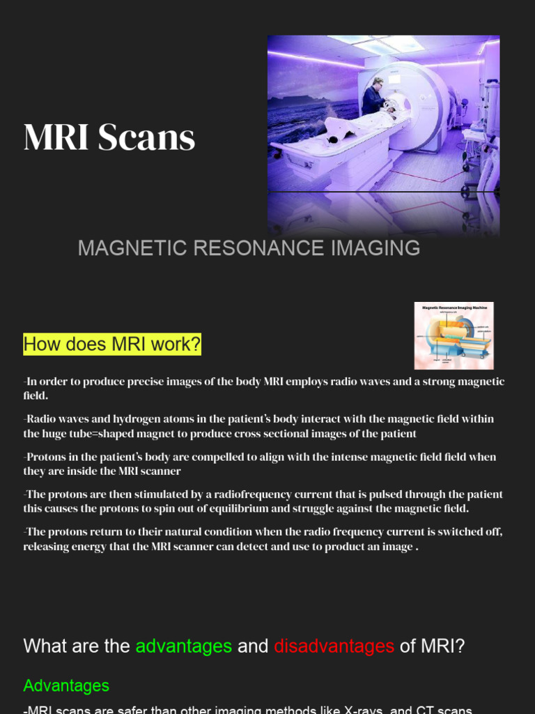 MRI Scans | PDF | Science & Mathematics