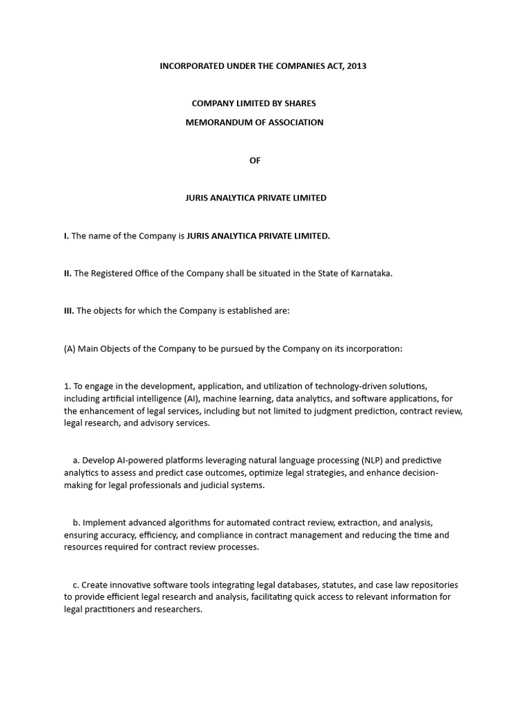 Juris Analytica Final MoA Draft | PDF | Artificial Intelligence | Intelligence (AI) & Semantics