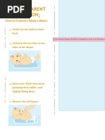 Diapering Procedures Childcare 508c | PDF | Diaper | Clothing