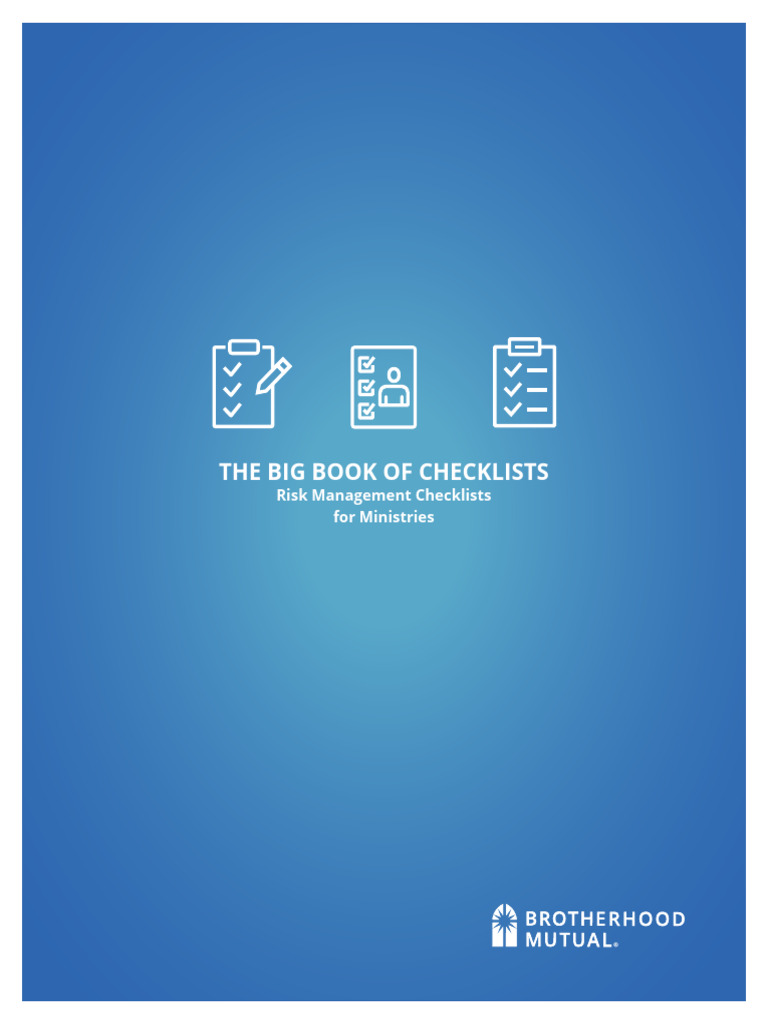 BigBookOfChecklists 2021 Web | PDF | Risk Management | Indemnity