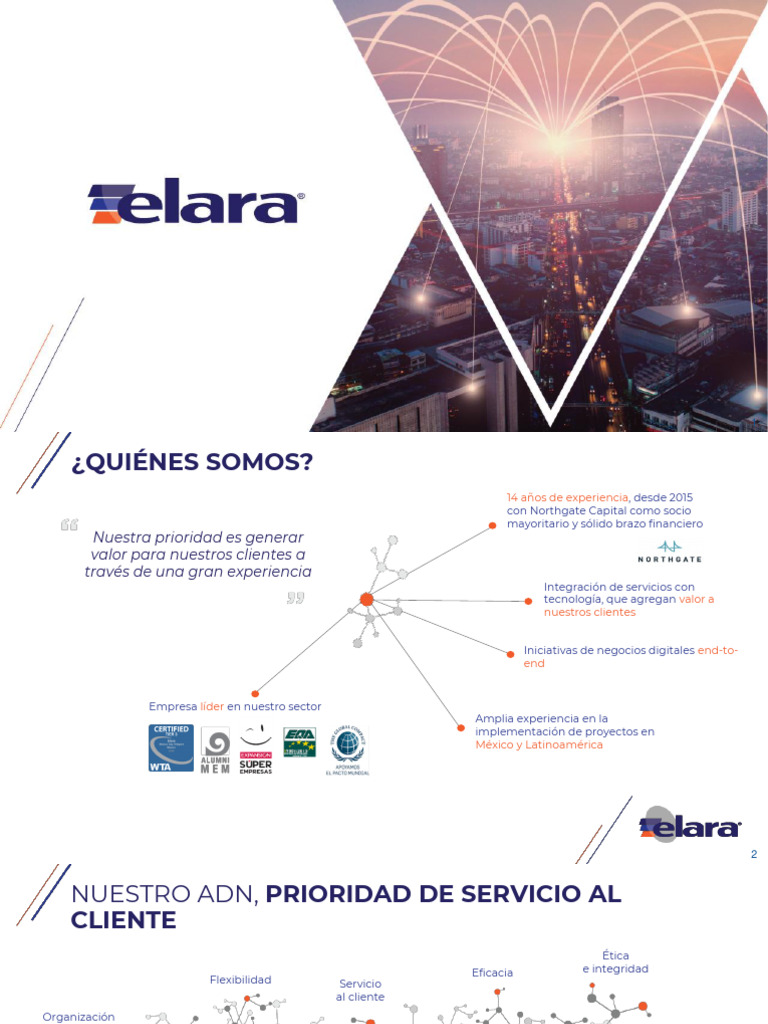 Presentación Comercial - ELARA | PDF | Línea de abonado digital | Internet de las Cosas