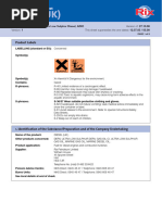 Diesel SDS en | PDF | Dangerous Goods | Toxicity