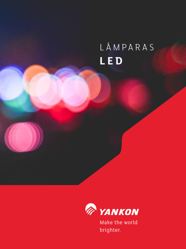 Catalogo LAMPARAS YANKON | PDF | Diodo emisor de luz | Color