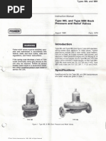 Fisher - 98H | PDF | Valve | Pipe (Fluid Conveyance)