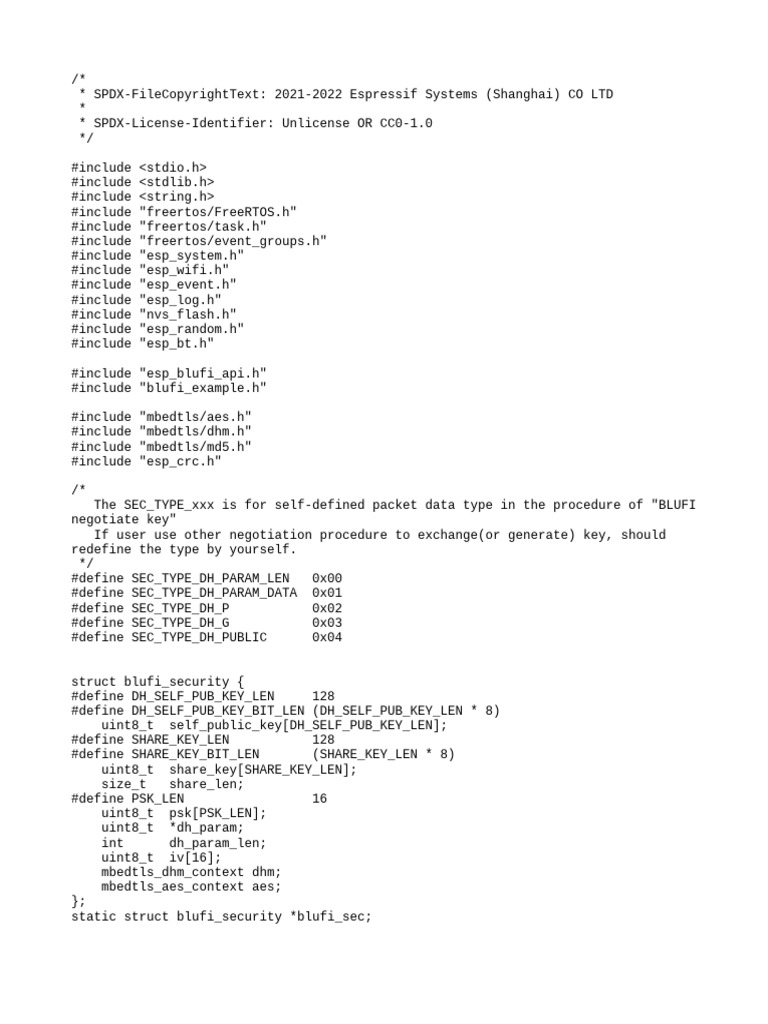 Blufi Security | PDF | Software Development | Object (Computer Science)