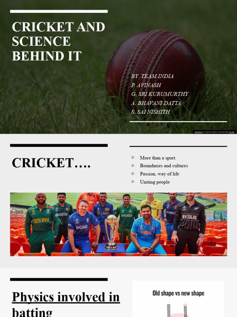 Cricket and Science Behind It | PDF