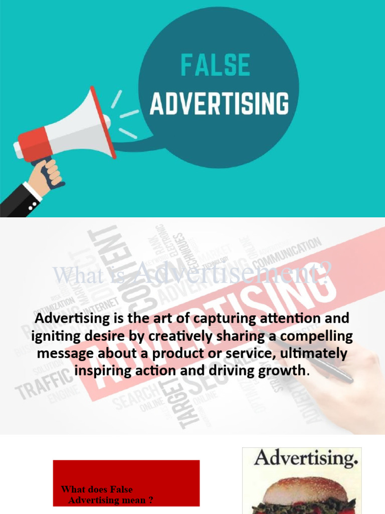 False Marketing | PDF