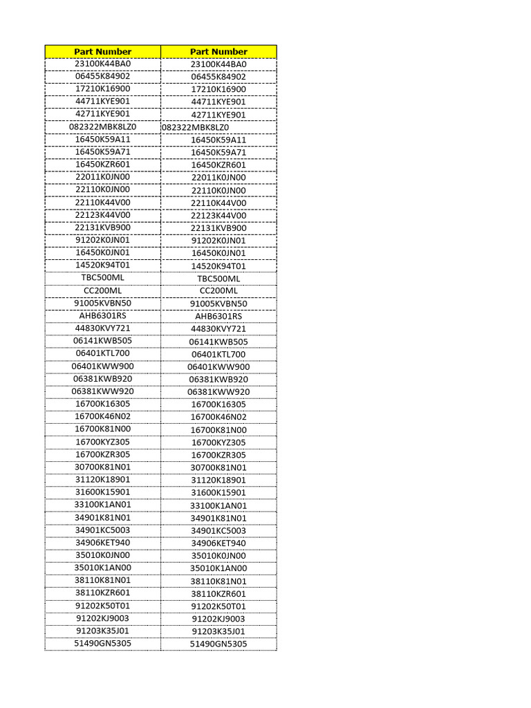 AHASS Form Fix Order November 2023 | PDF | Machines | Vehicle Technology