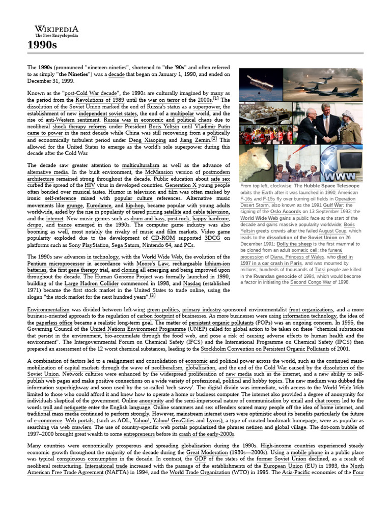 Modern Culture 90s and New Millenium | PDF | Palestine Liberation ...