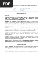 SK Resolution | PDF | Philippines | Government