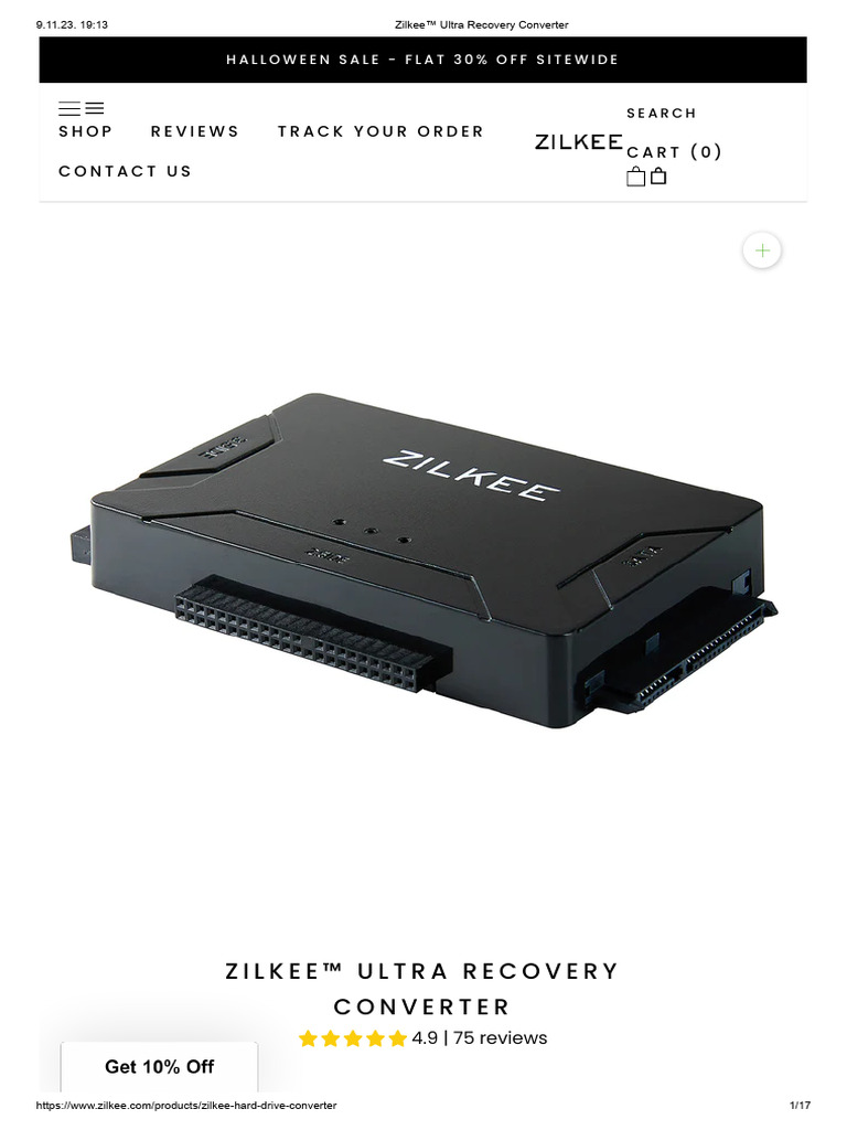 Zilkee™ Ultra Recovery Converter | PDF | Hard Disk Drive | Usb