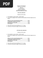 12 Course Meal Menu | PDF | Hors D'oeuvre | Desserts