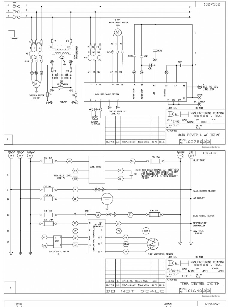 Planos Electricos BH2000 - CRS | PDF