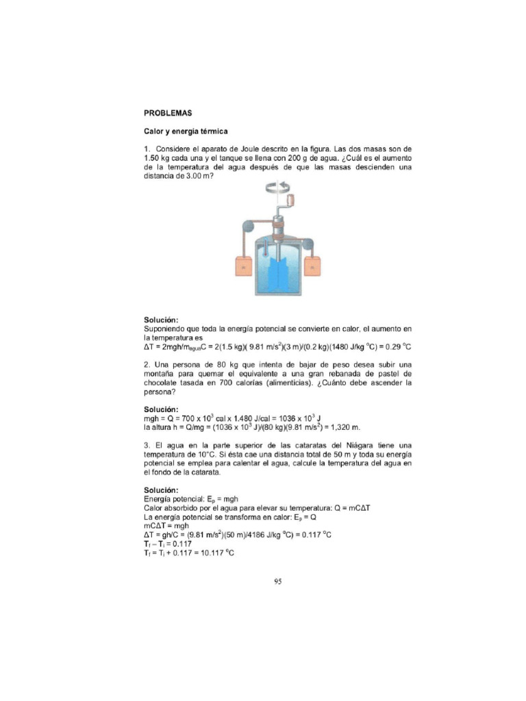 Ejercicios Resueltos de Termodinamica | PDF