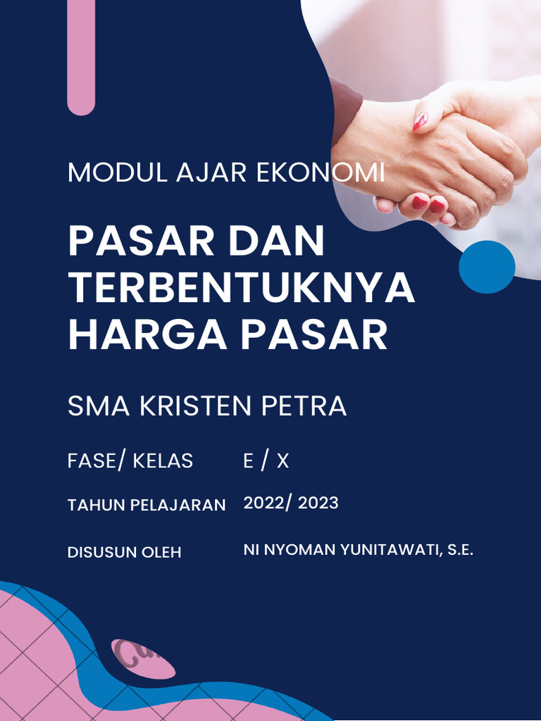 Pasar Dan Terbentuknya Harga Pasar | PDF