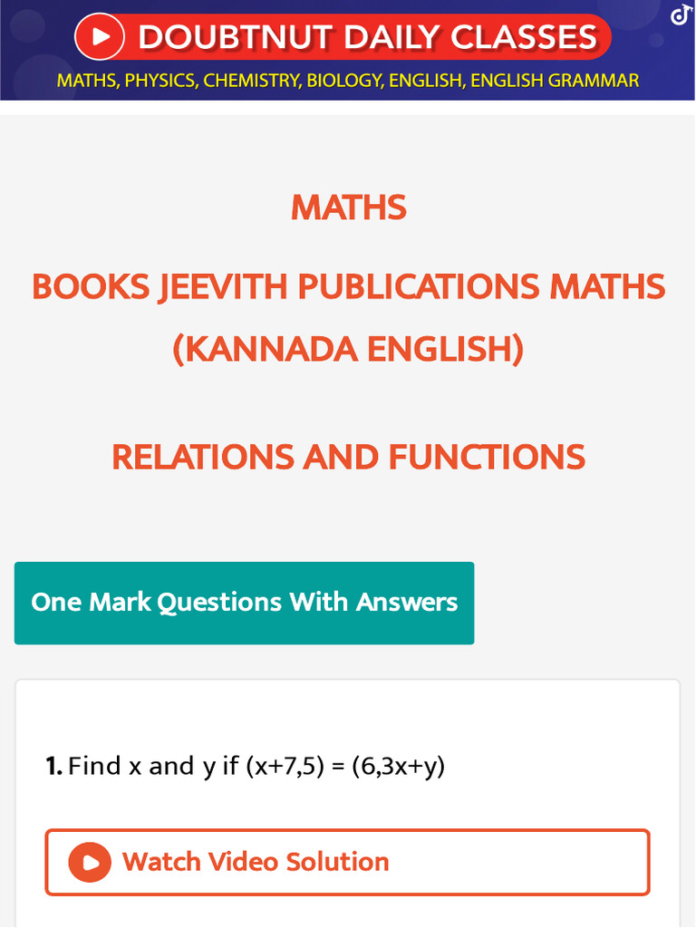 Books Doubtnut Question Bank | PDF | Teaching Methods & Materials ...