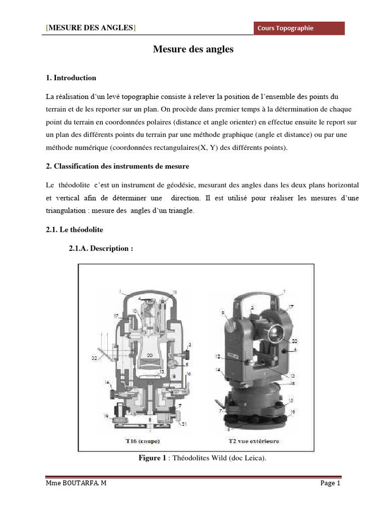 3-Mesure Des Angles | PDF | Métrologie | Angle