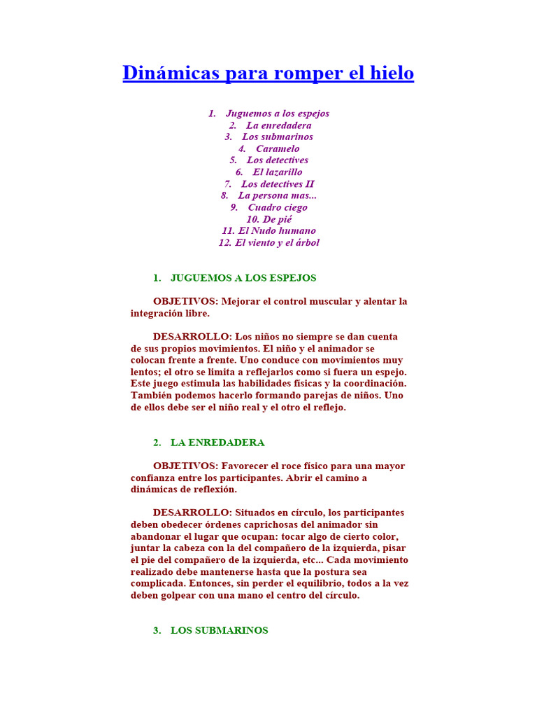 Dinámicas Cristianas para Romper el Hielo | PDF | Jesús | Sacramentos