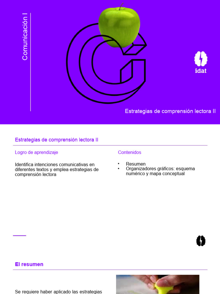 Tema 4 - Estrategias de Comprensión Lectora II | PDF | Memoria ...