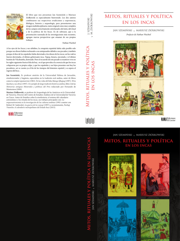 Portada Mitos y Rituales | PDF | Imperio Inca