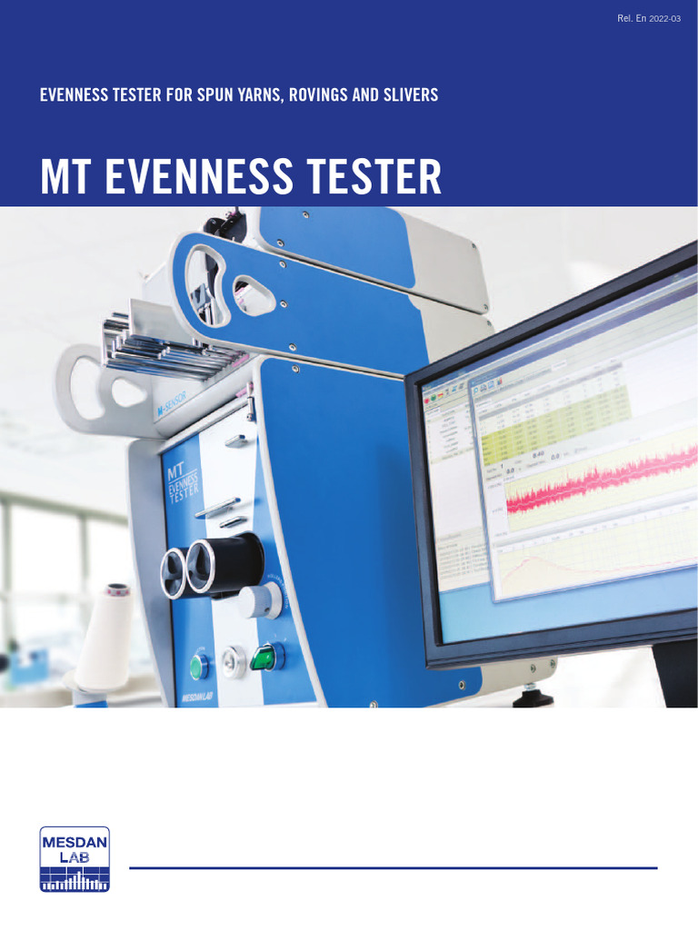 Yarn Evenness Tester Guide | PDF | Yarn | Spinning (Textiles)