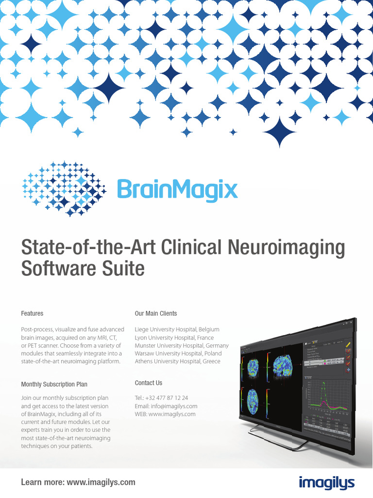 BrainMagix Clinical Brochure en | PDF | Neuroimaging | Magnetic Resonance Imaging