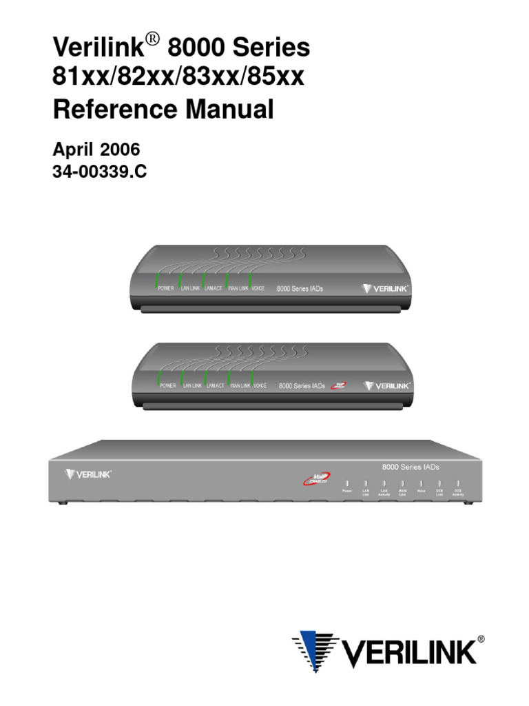 Verilink 8100 Manual Rev C | PDF | Electromagnetic Interference | Power ...