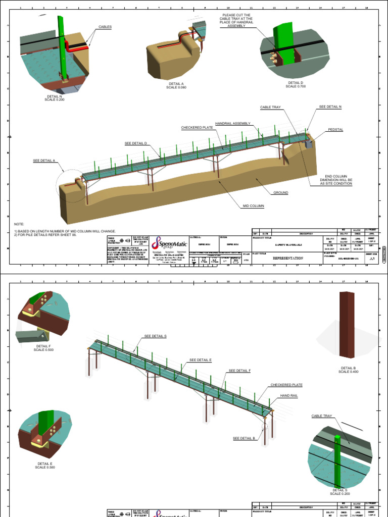 Cable Bridge Main 1m CLR 1 | PDF