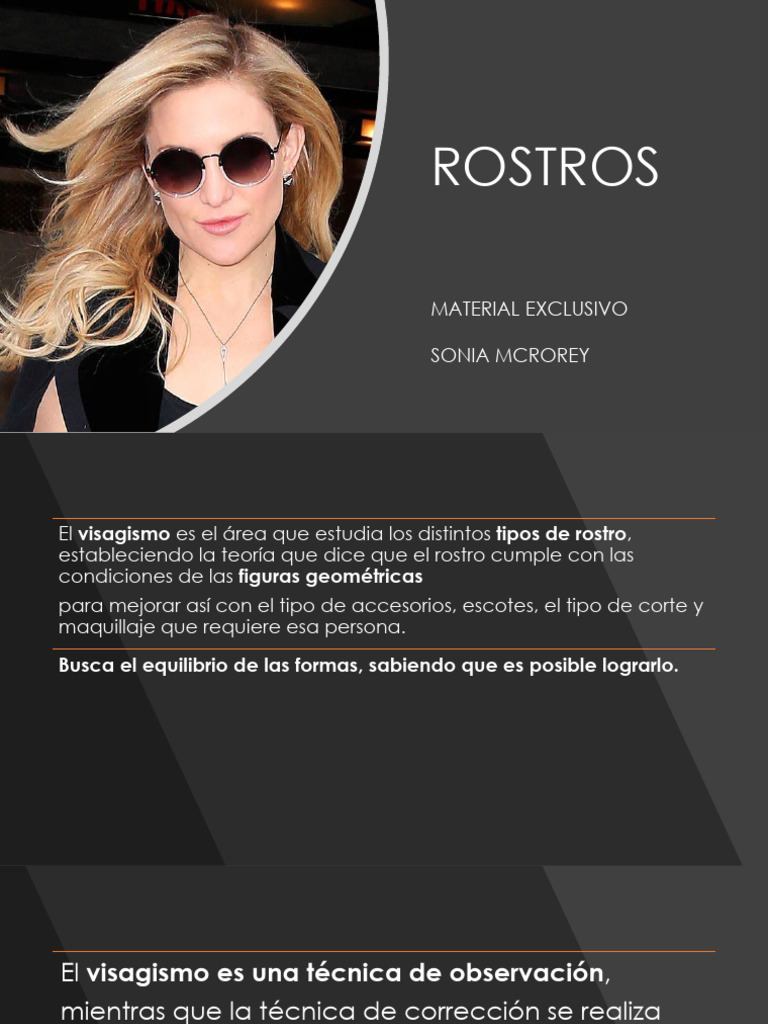 Rostros - Sonia McRorey COMPLETO INCLUYE Oblongo - 7 Marzo 2019 | PDF | Apariencia humana