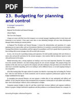 Budgets - A Level Business Revision Notes | PDF | Budget | Profit ...