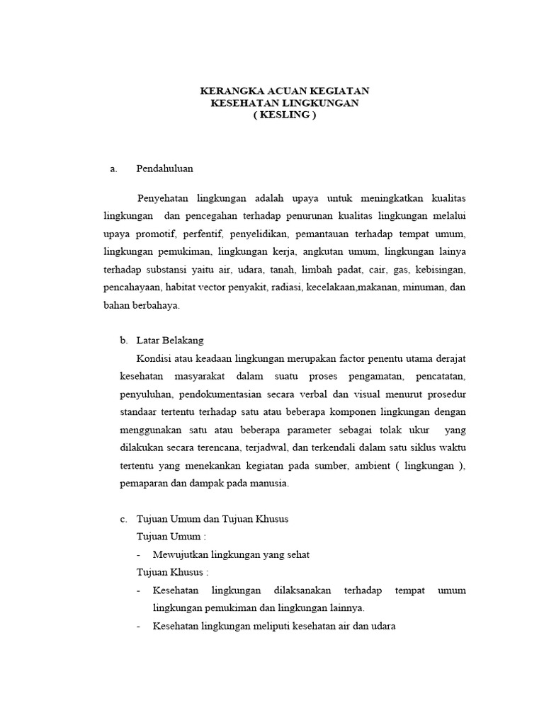 3.KAK Kesling | PDF